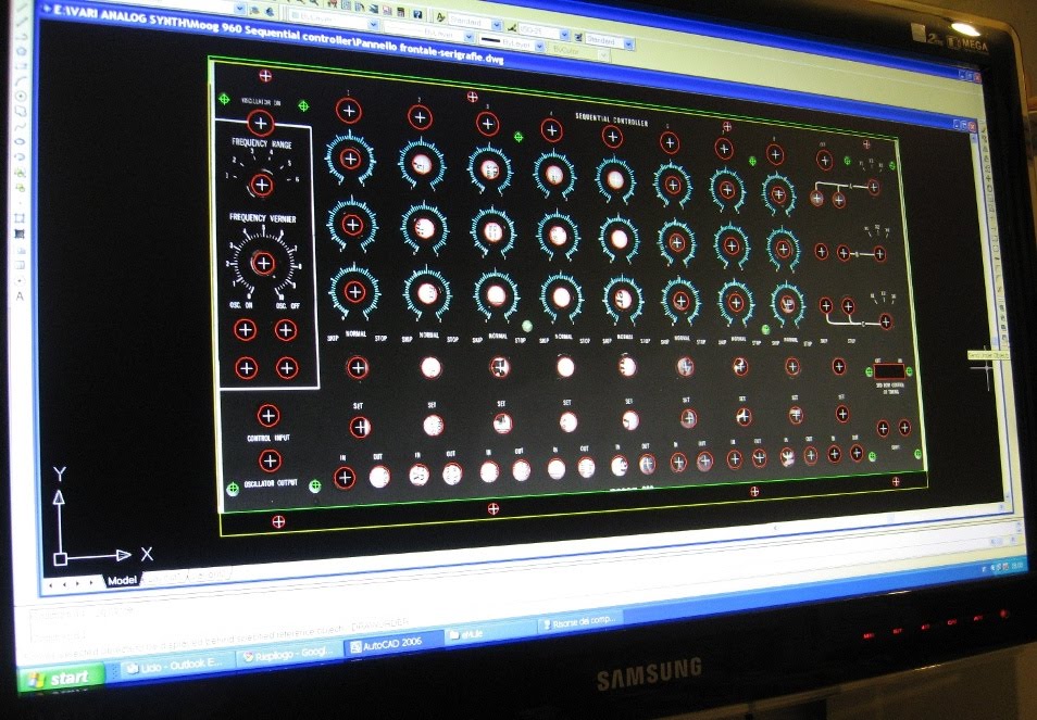 MATRIXSYNTH: Moog 960 Front Panel-work in progress