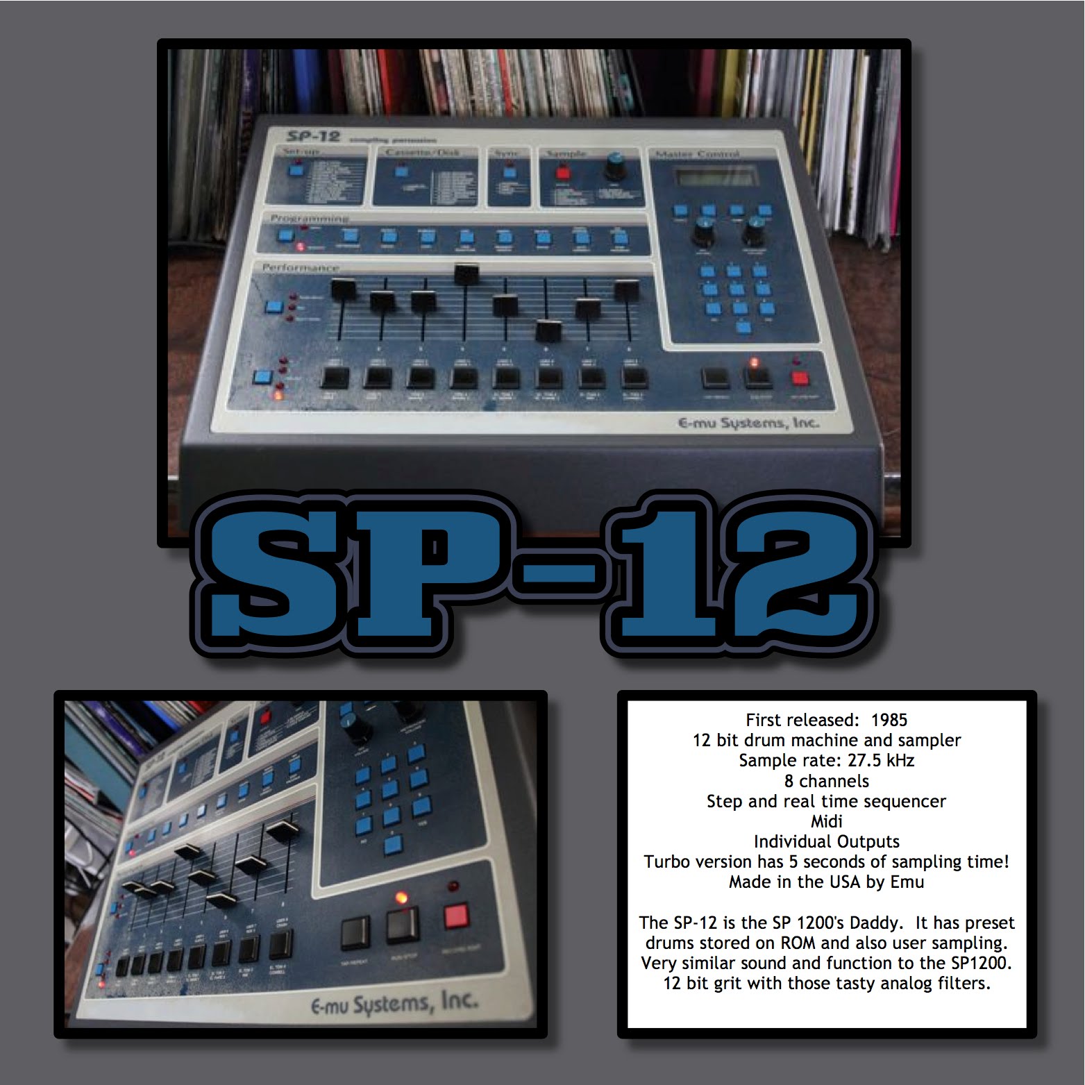 MATRIXSYNTH: Goldbaby SP1200 Vol 2 Sample Set