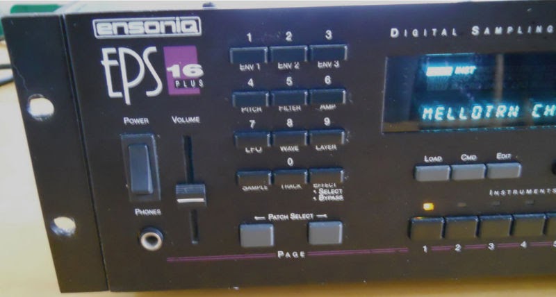 MATRIXSYNTH-B: Ensoniq EPS-16+ Rack Synth/Sampler SCSI 8 Outs