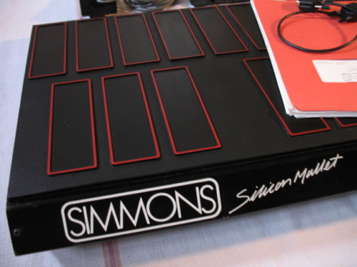 MATRIXSYNTH: Simmons Silicon Mallet Synthesizer MIDI Controller?