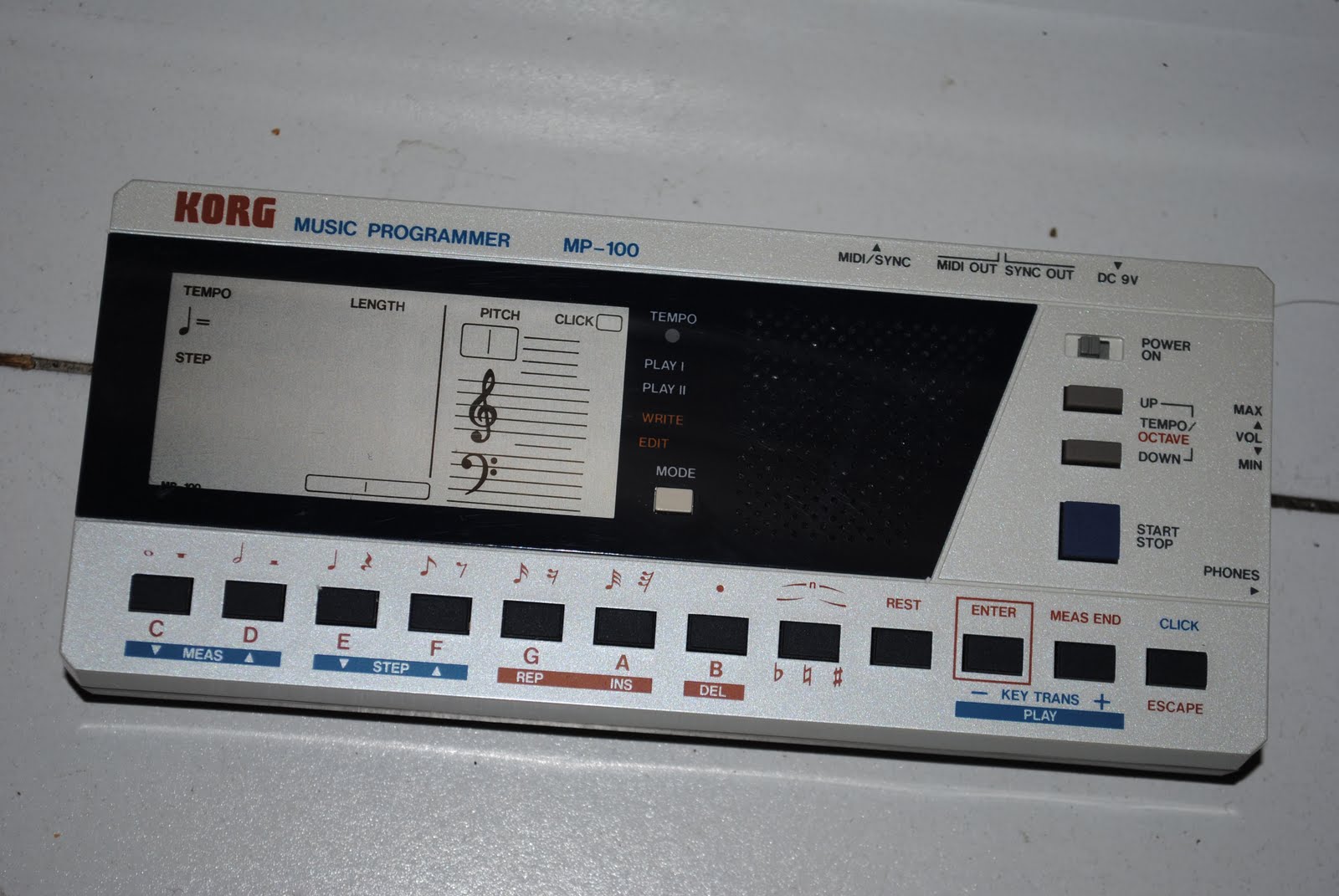 MATRIXSYNTH: KORG MP-100 Music Programmer MP100