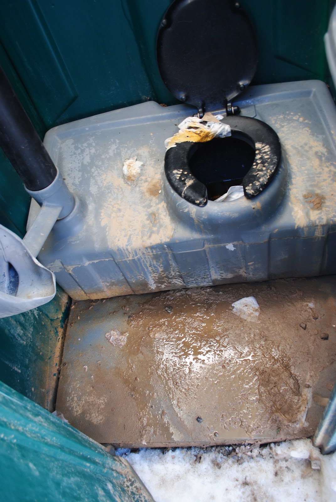 nasty portable toilets: It's A Dirty Job...