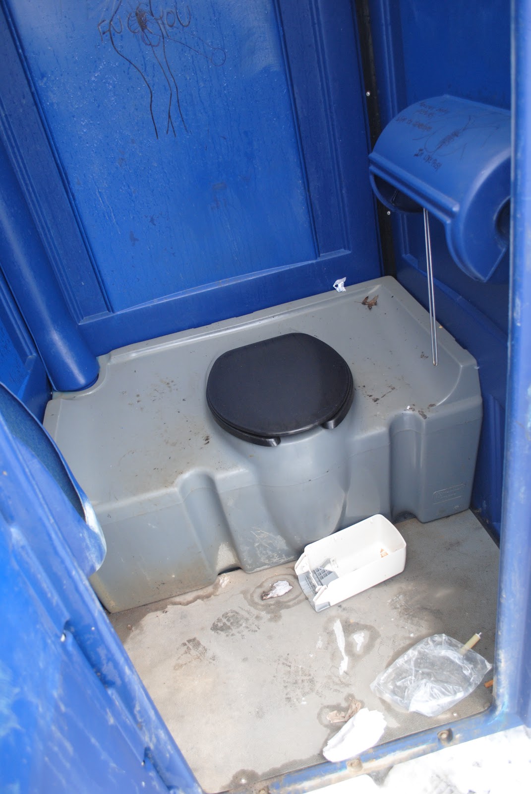nasty portable toilets