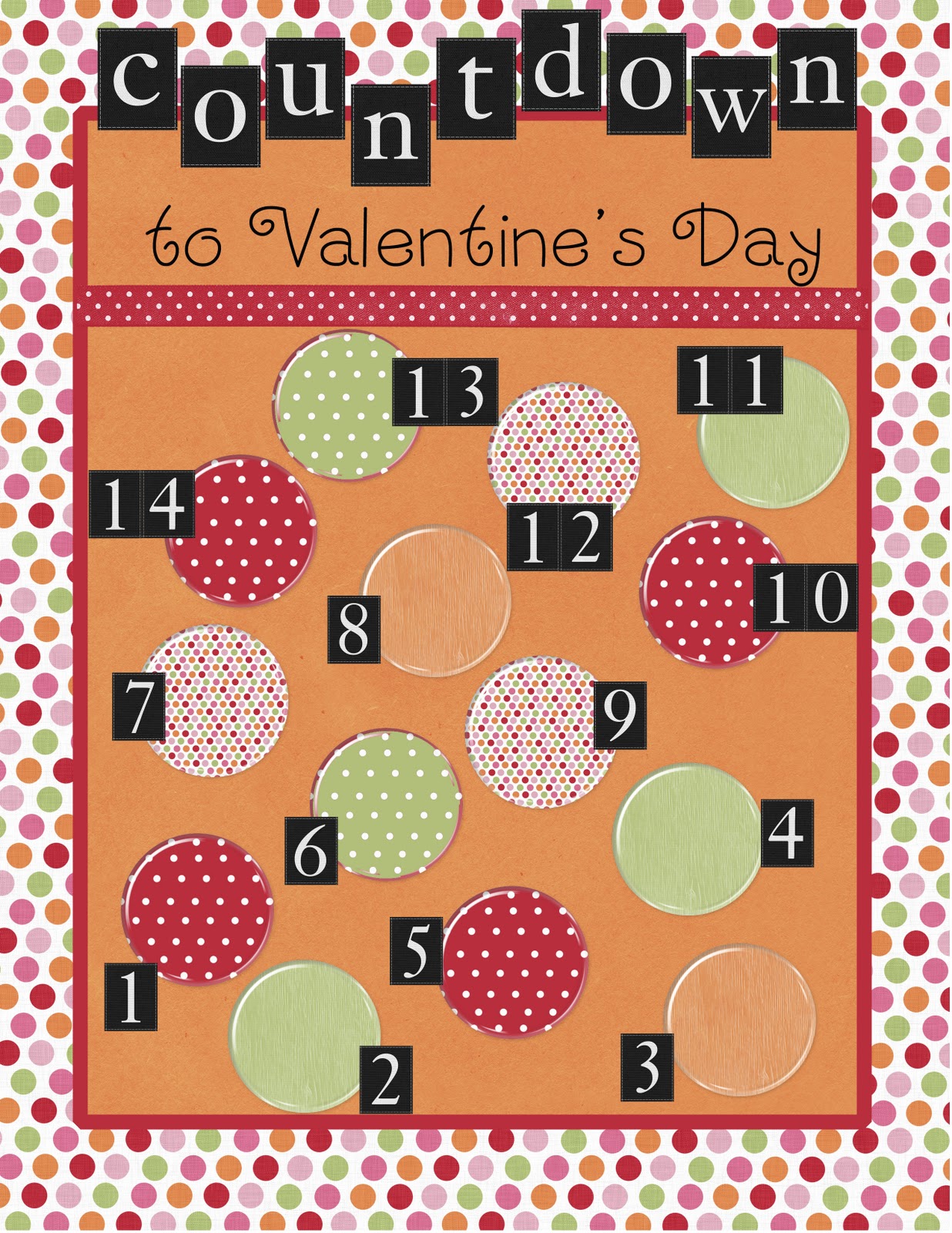 *if i could...*: Valentine Countdown *Free Download*