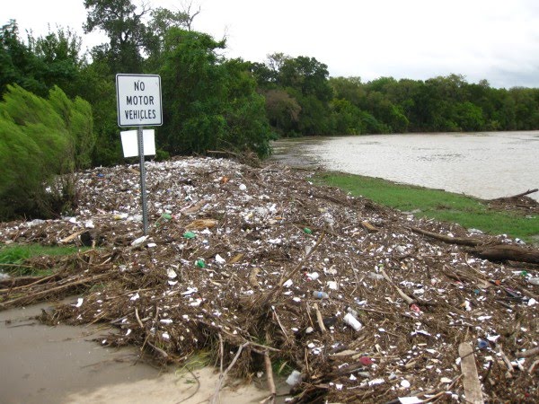 Durango Texas: Fort Worth's Trinity Falls Disappears Under Trinity ...