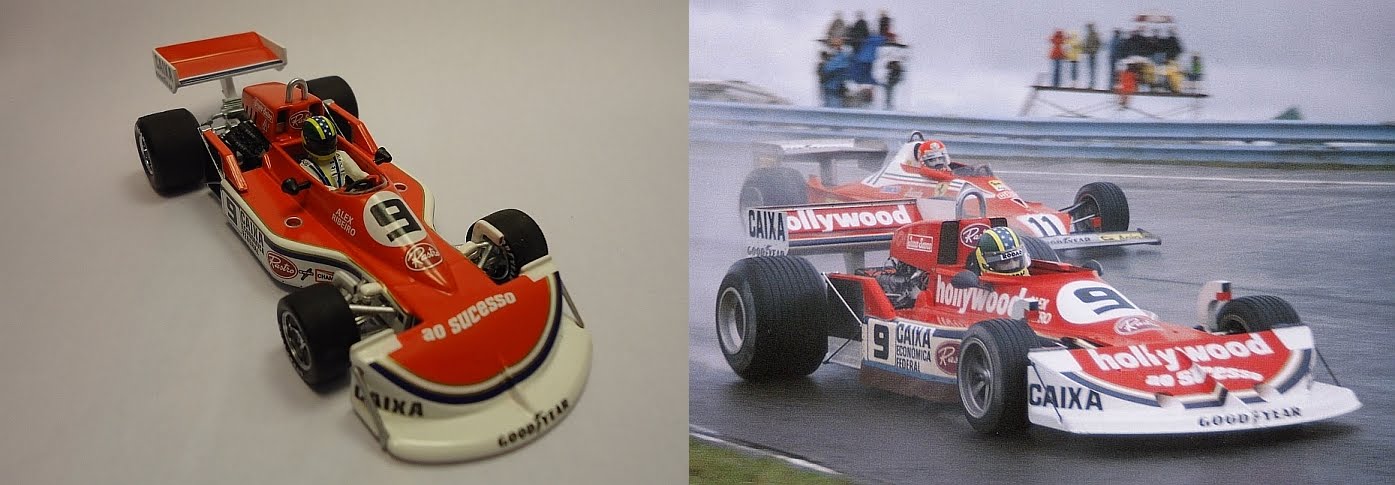 Formula 1:43: MARCH 761B - Alex Dias Ribeiro