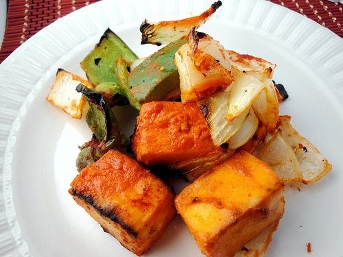 Big Sri's Food: Grilled Paneer with Tandoori Masala (Serves 10 - 14)