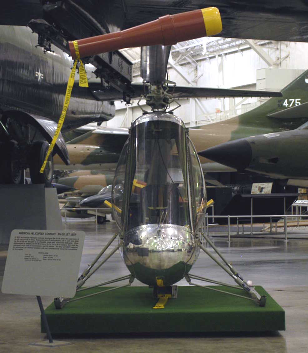 nhungdoicanh: American Helicopter XH-26 Jet Jeep