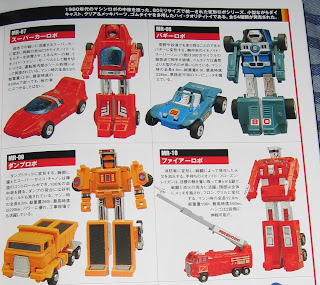 Challenge of the Gobots/Machine Robo: Gobots/Machine Robo catalogue shots