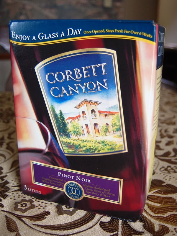 Benito's Wine Reviews: NV Corbett Canyon Pinot Noir