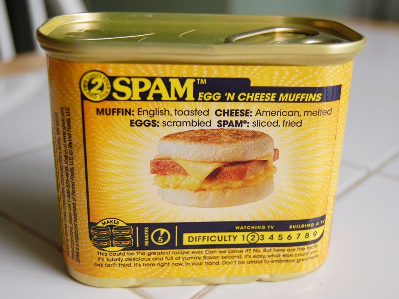 Benito's Wine Reviews: Benito vs. Spam®
