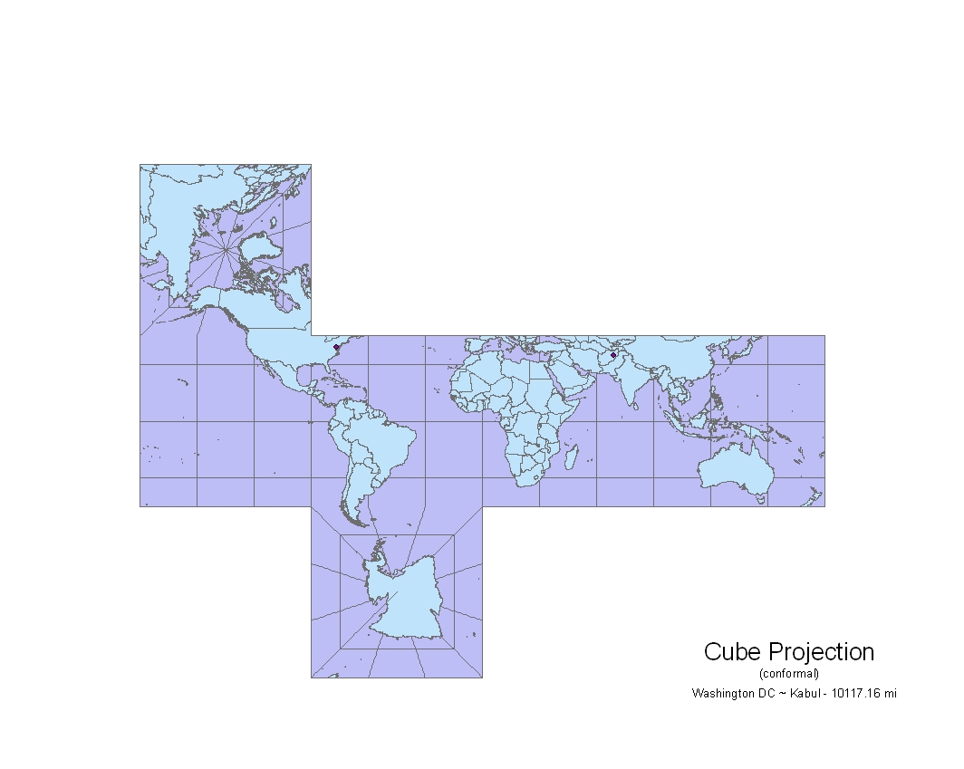 Geography Blog of Takafumi: Lab 5: Map Projections