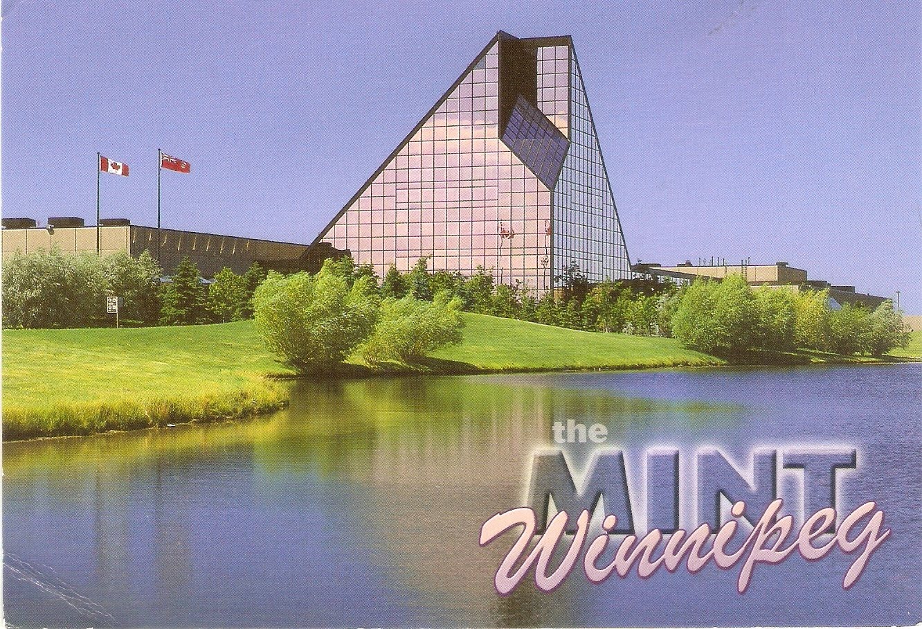Postcard A La Carte 2: Canada - Manitoba - Royal Canadian Mint of Winnepeg