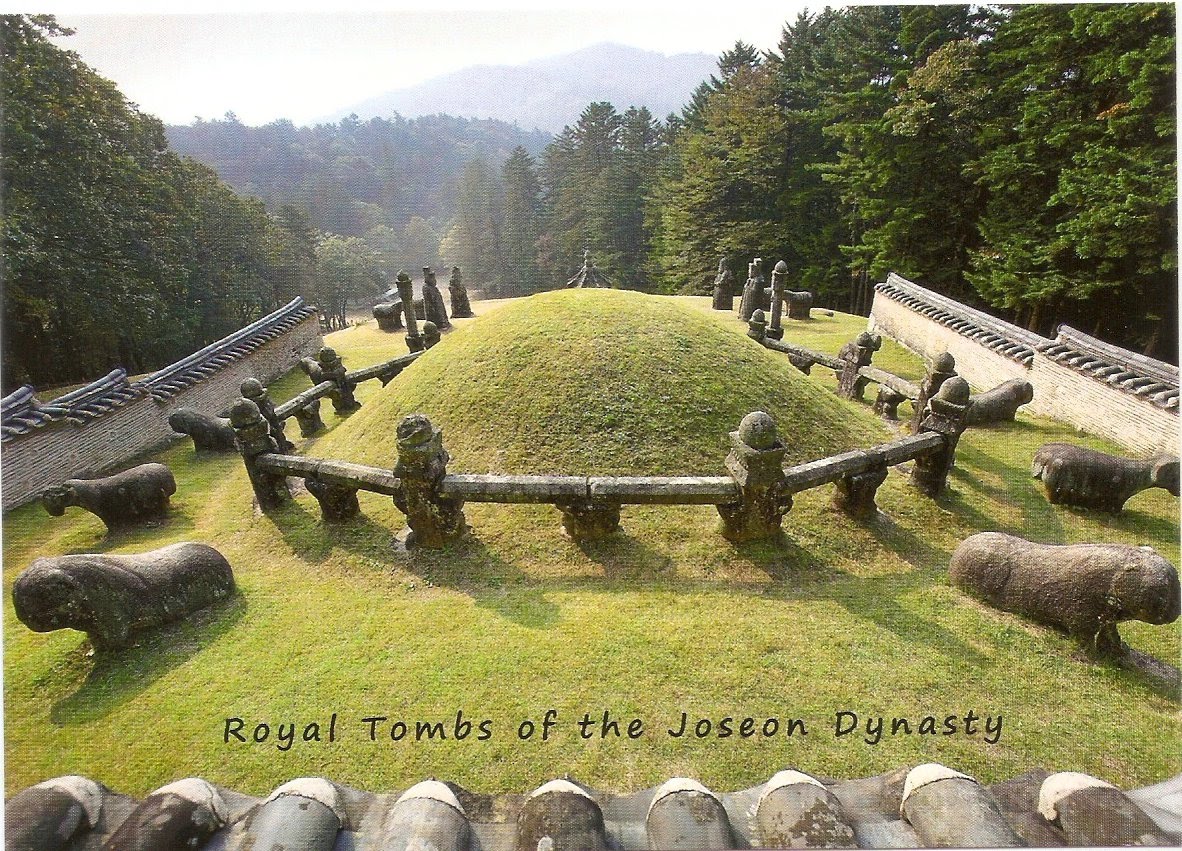 My UNESCO World Heritage Postcards: South Korea - Royal Tombs of the ...