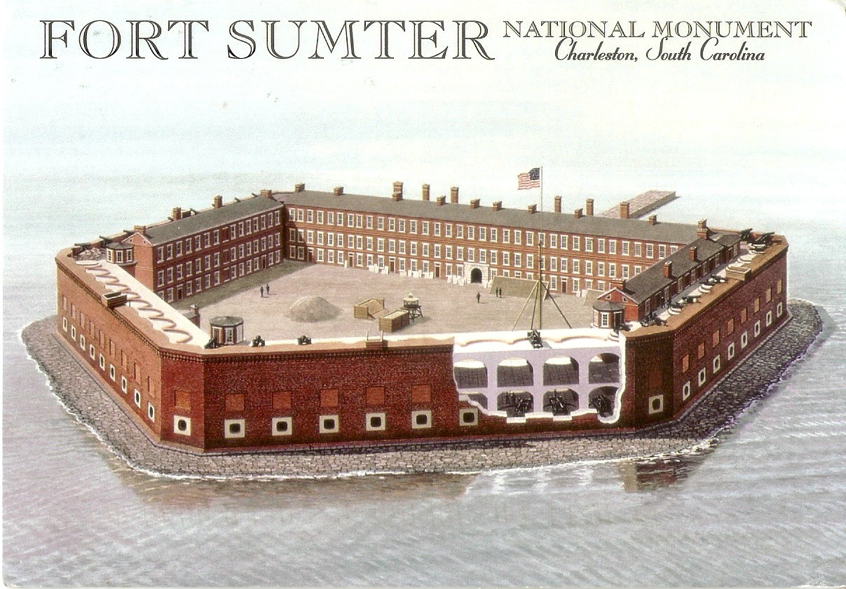 Postcard A La Carte 2: South Carolina - Fort Sumter National Monument