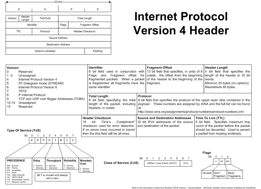 Broken Network: IPv4 Headers