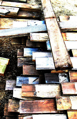 Joshua Bender: Denailing Wood at A Train Depot