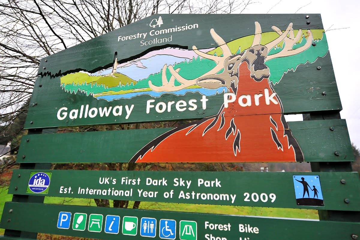 Galloway Forest Park: Galloway Forest Park's dark skies score UK first!
