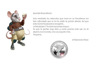 Elias Gràcia: Las notas del Ratoncito Pérez