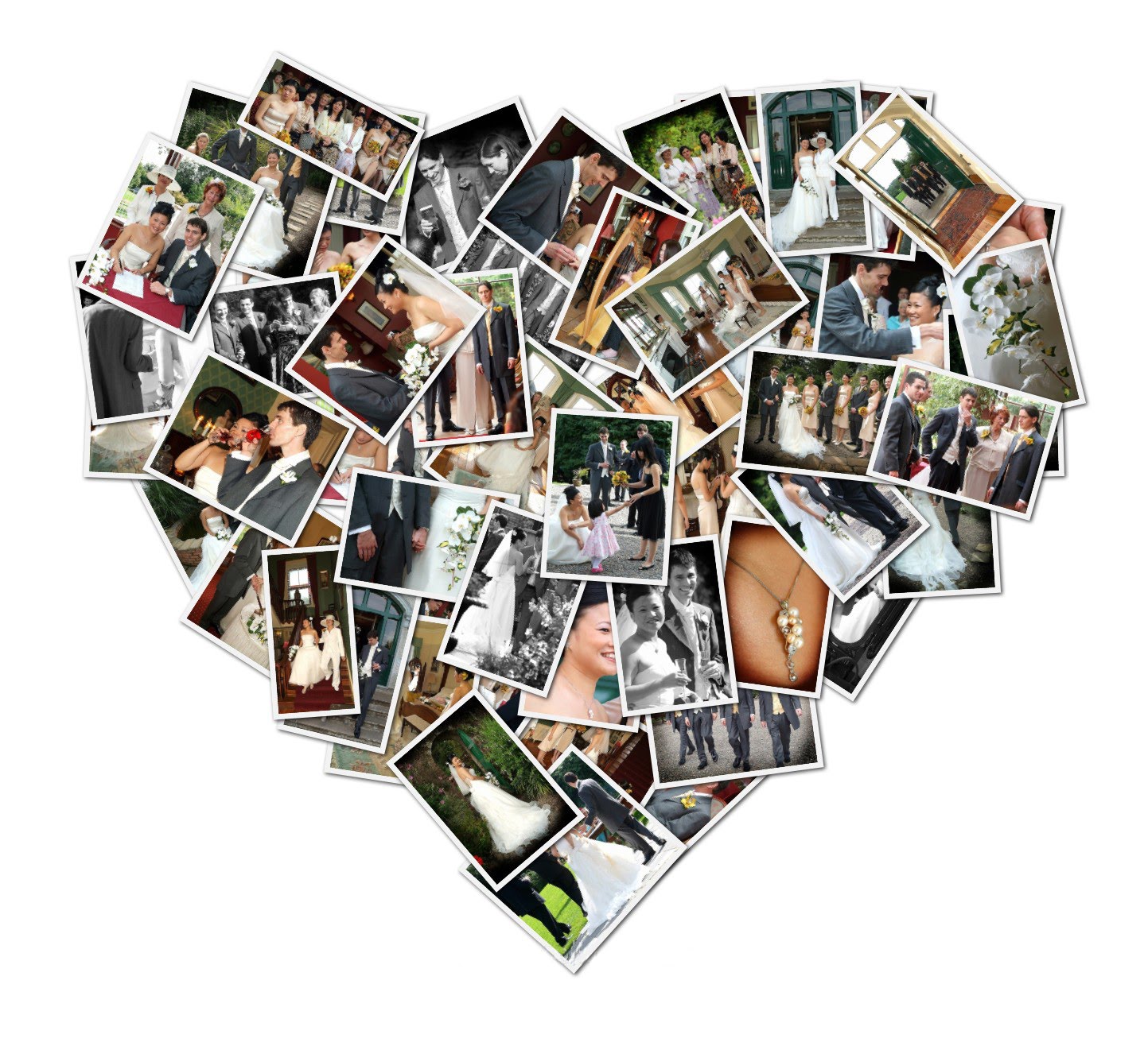 OK9 Design: collage in a shape