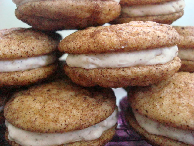 FLOUR & SUGAR: Crumb of the Month (July)...Snickerdoodle Sandwich ...
