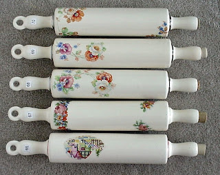 The Compulsive Collector: Collectible China Rolling Pins by Harker