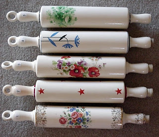 The Compulsive Collector: Collectible China Rolling Pins by Harker