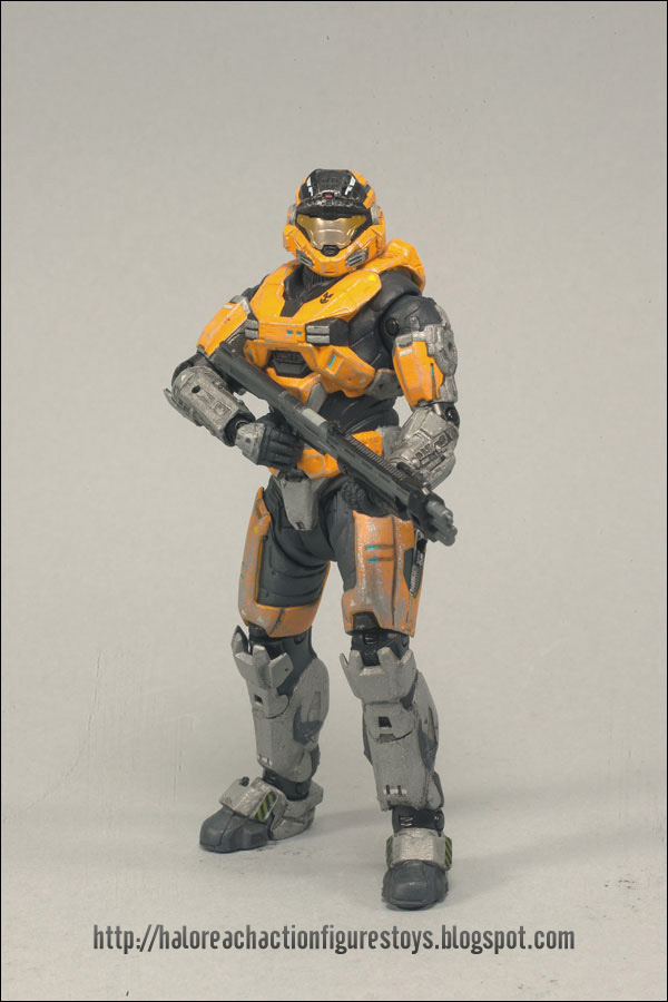HALO REACH ACTON FIGURES - SPARTAN MARK V GOLD - SERIES 1