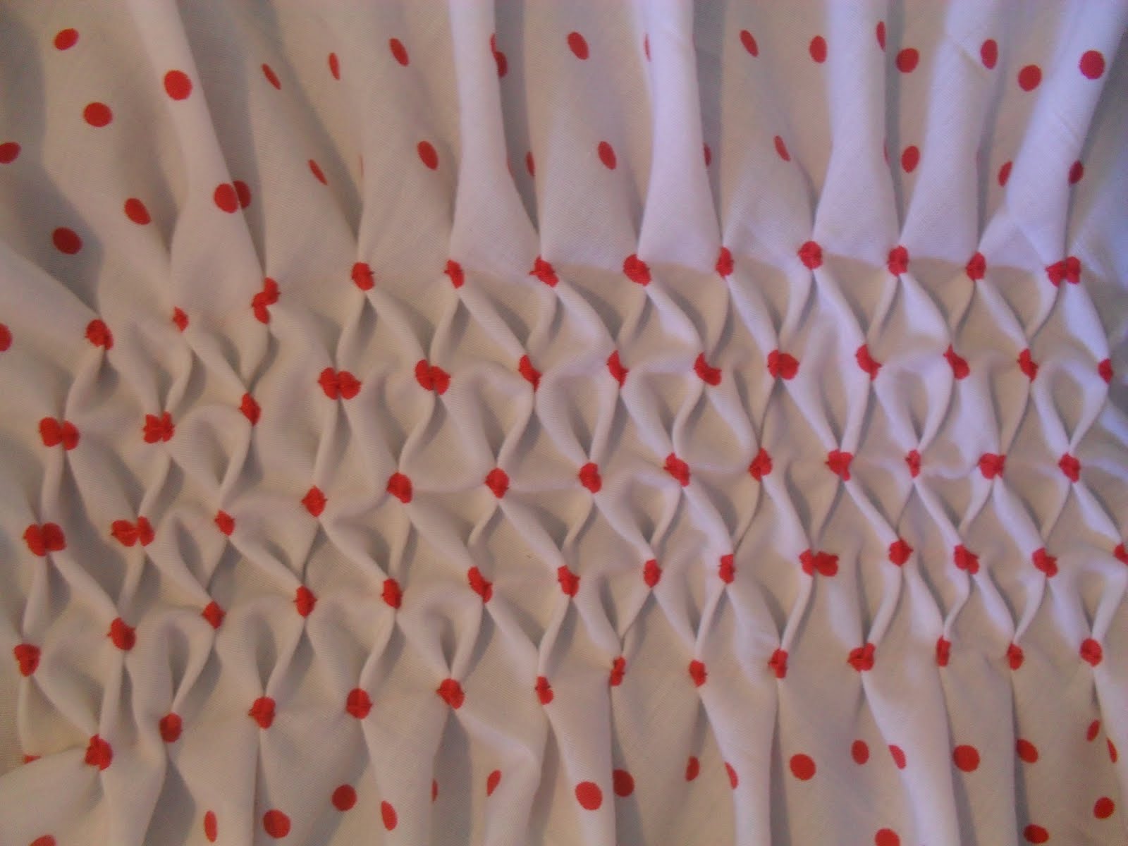 Shell's Shambles: Smocking is NOT Shirring