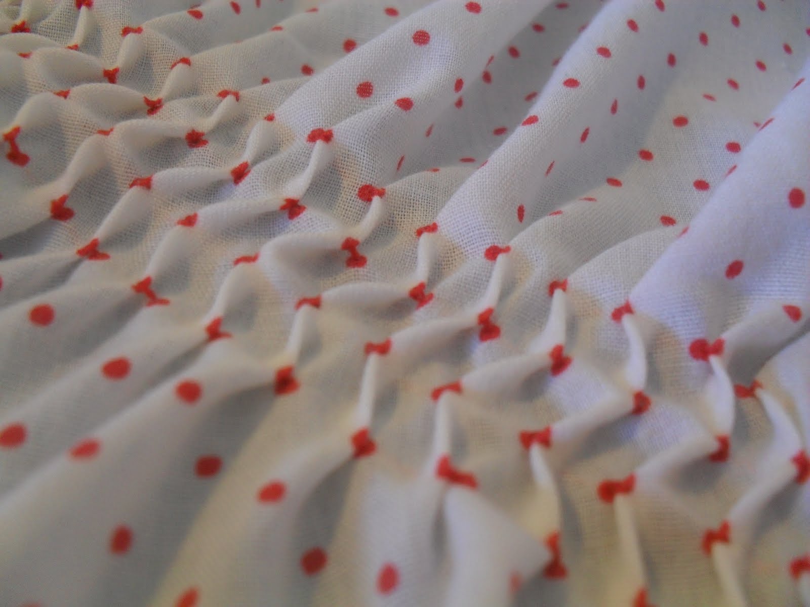 Shell's Shambles: Smocking is NOT Shirring