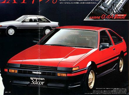 the amature modeller: the AE86 toyota corolla 'Hachiroku" history