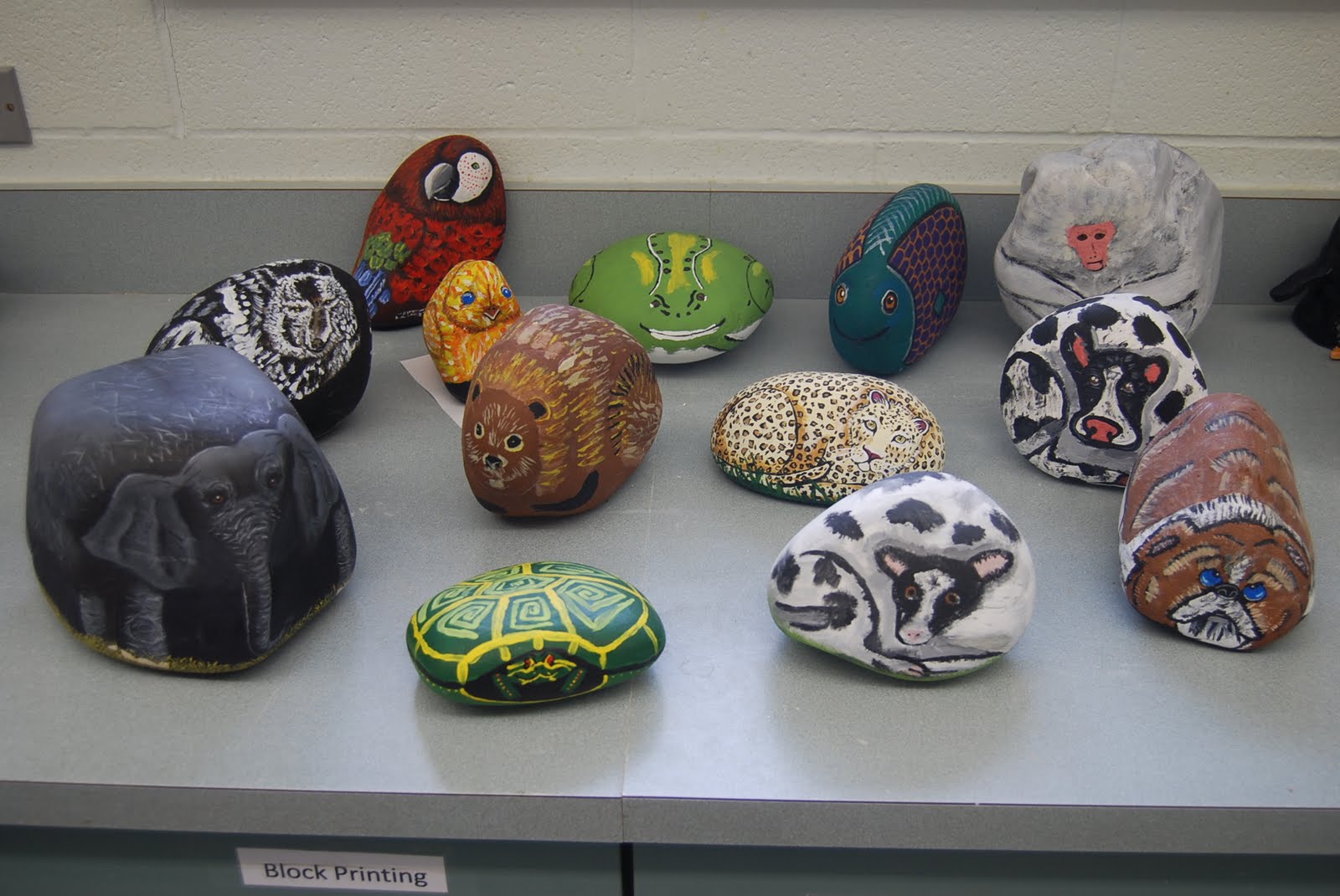 Think Like An Artist 2009-2010: Painted Rocks