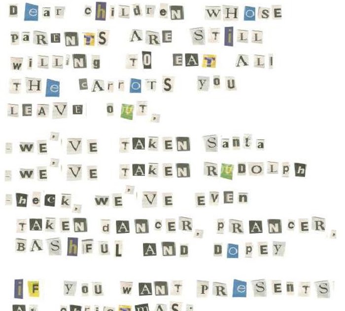 Chickollage: Ransom Note Winner & Ransom Note Diaries for sale!