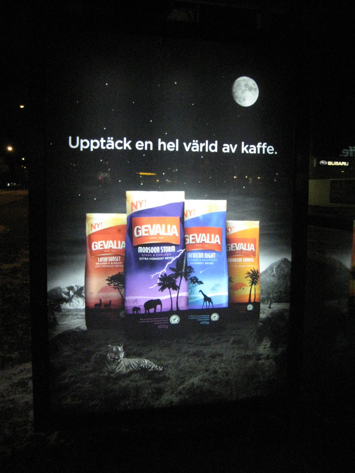 Reflections on Swedish Advertising: week 12, post 3, world food