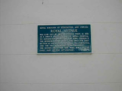 Living in London: Royal Avenue , Chelsea