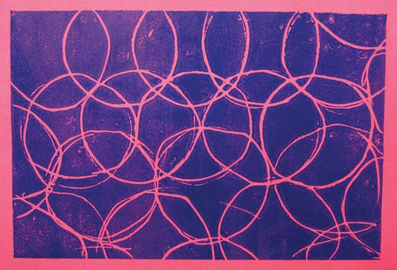 My Adventures In Positive Space: Styrofoam Plate Printmaking