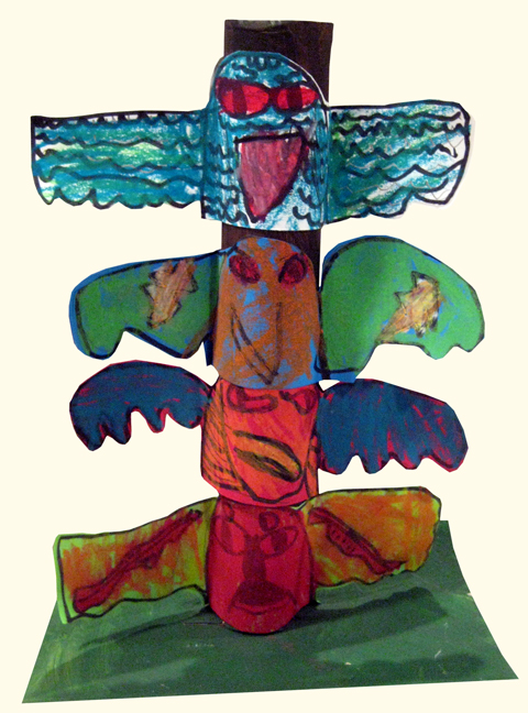 My Adventures In Positive Space: Native American Totem Poles