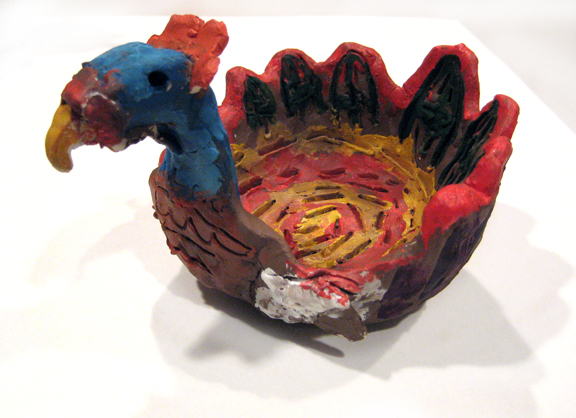 My Adventures In Positive Space: Turkey Pinch Pots