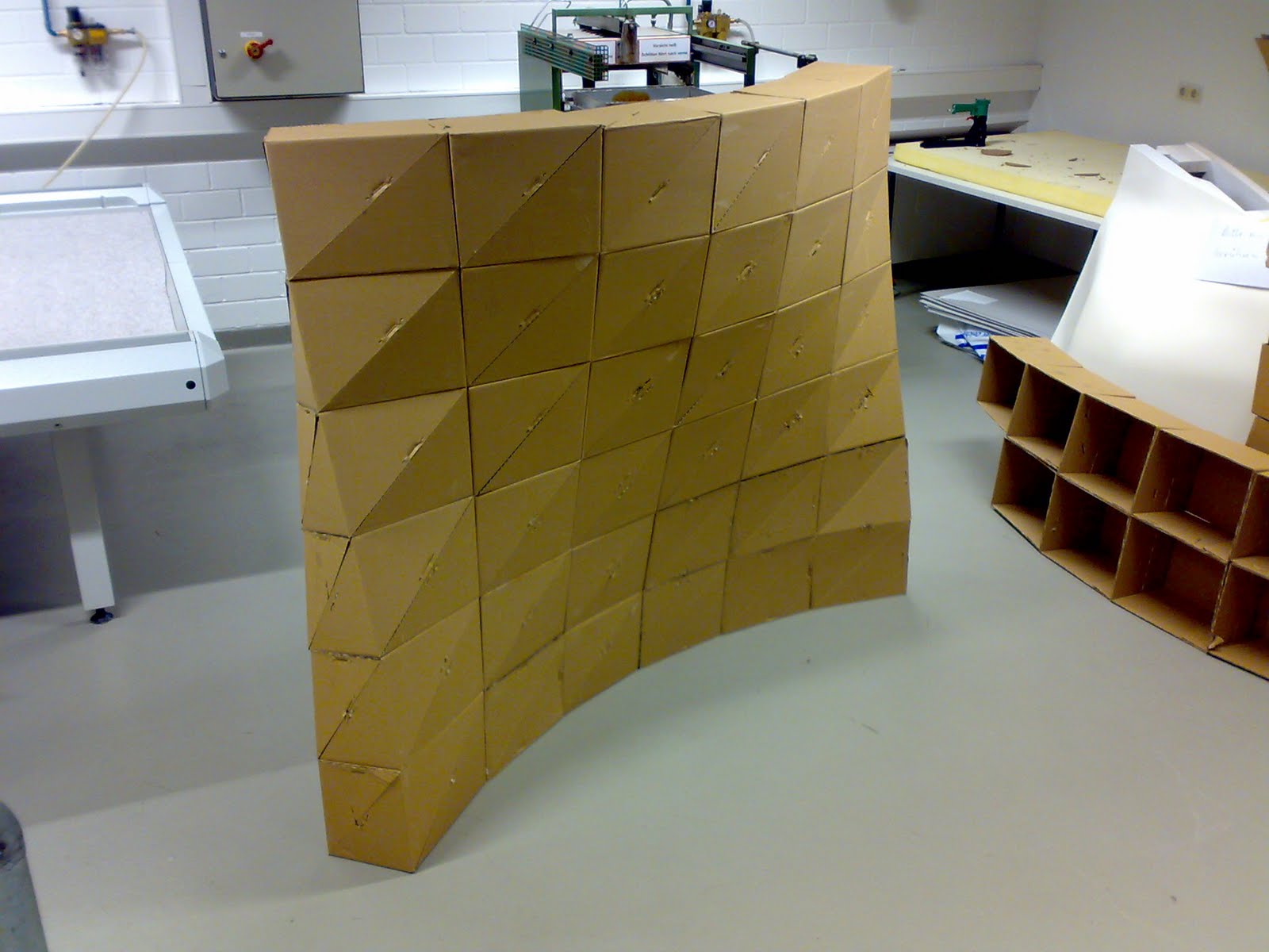 Process Oriented Design & Architecture: parametric, generated wall