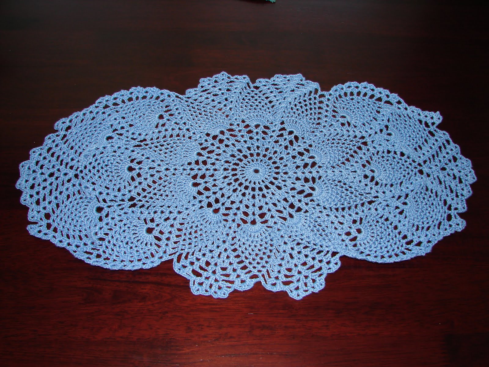 Crafty: Oval Doily