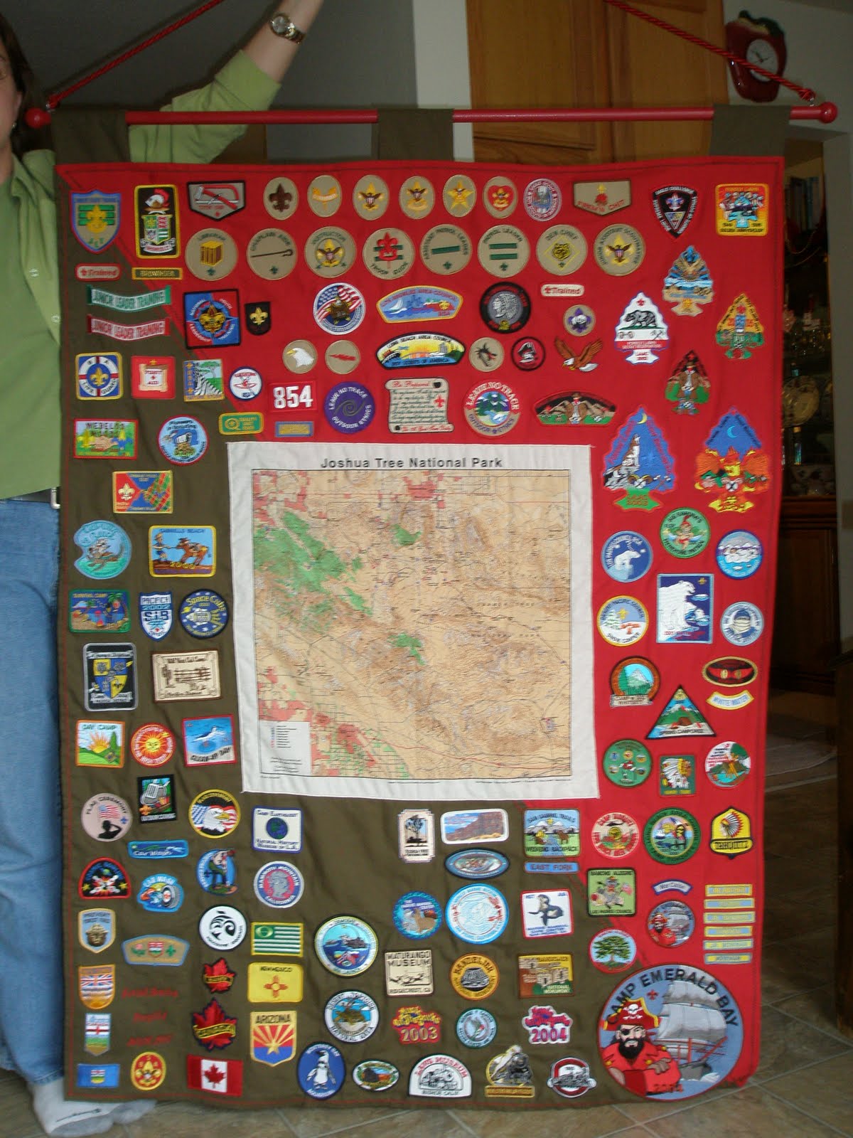 Home School Stamper of 3: Scout Banner's