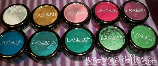 beau·ti·fied: LA Splash Cosmetics - Diamond Dust Review & Swatches
