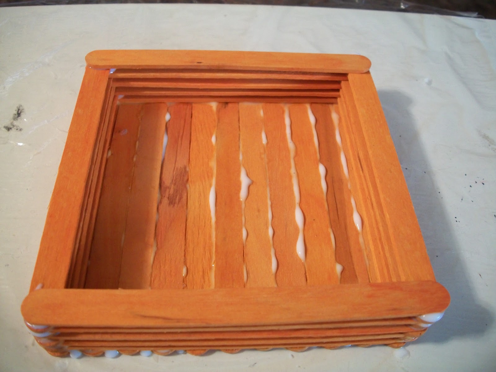 Cats, Kids and Crafts: Craft Stick Box