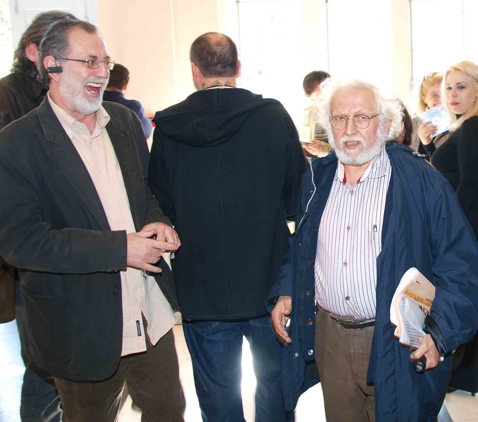 Ο ΣΤΑΥΡΟΣ ΘΕΟΔΩΡΑΚΗΣ ΚΑΙ ΟΙ ΠΡΩΤΑΓΩΝΙΣΤΕΣ ΤΟΥ ΜΕ ΤΟΝ ΦΑΚΟ ΤΟΥ ΙΩΣΗΦ ΒΑΤΣΑΚΗ