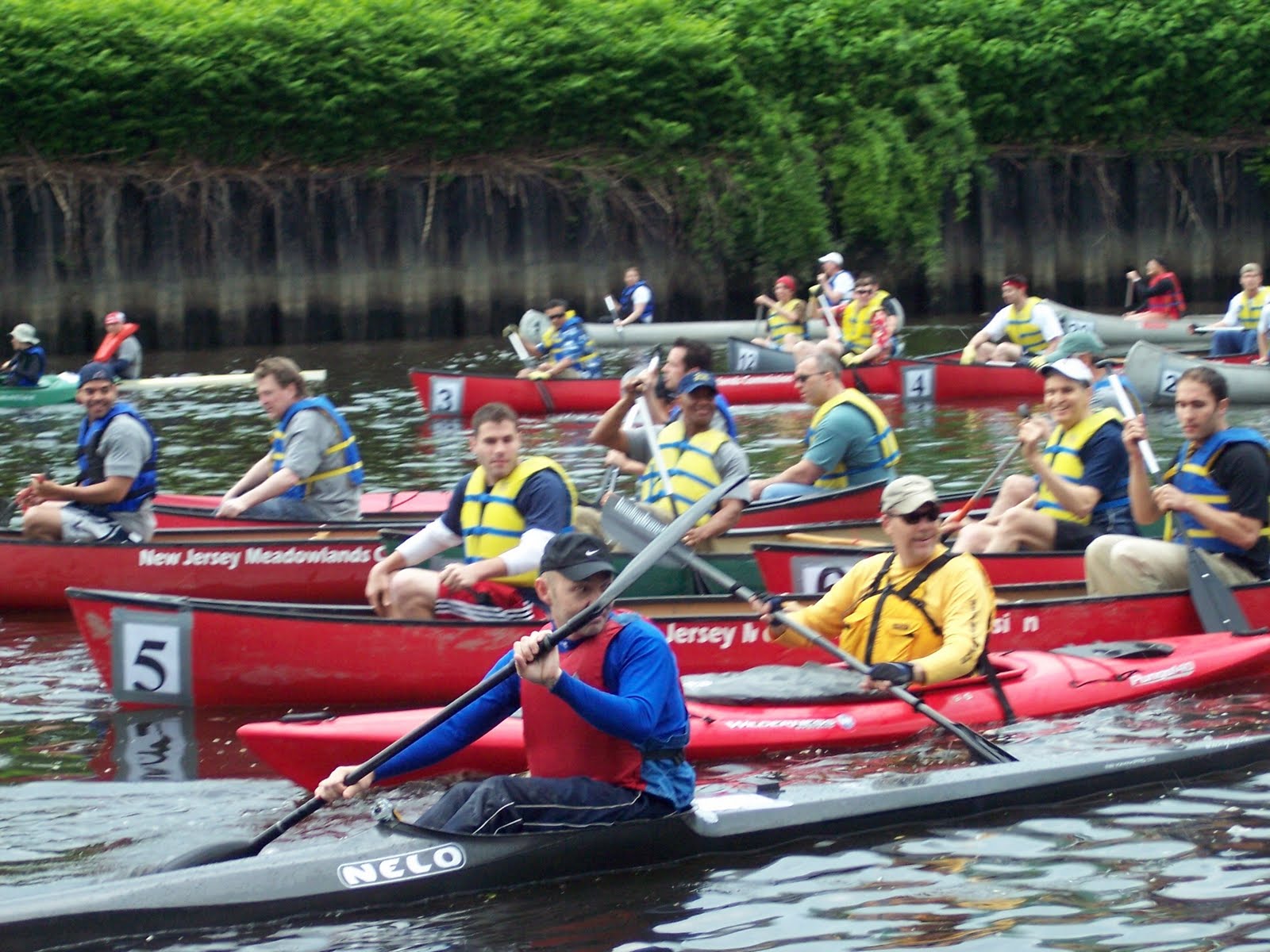 John's Kayak: Passaic River Race