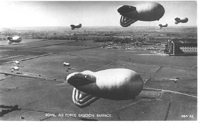 Days of Glory: Barrage balloons