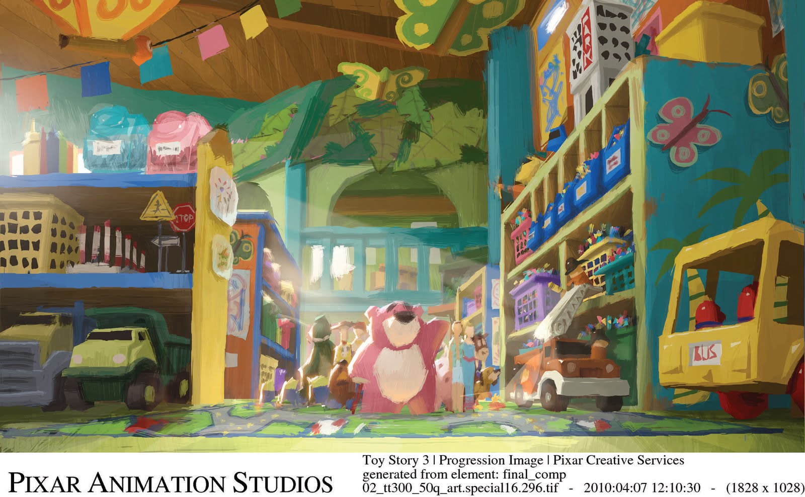 Cine Informacion y mas: Disney - Toy Story 3 - Progresion de imagenes