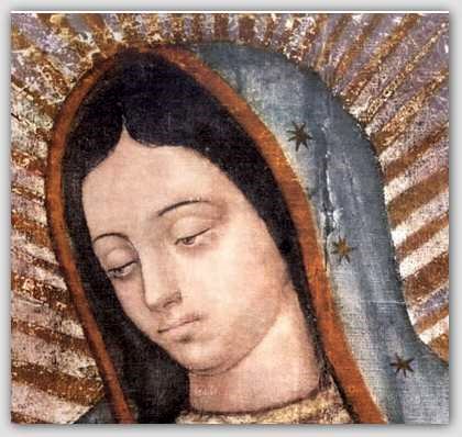 Imágenes hermosas del rostro de la Virgen de Guadalupe