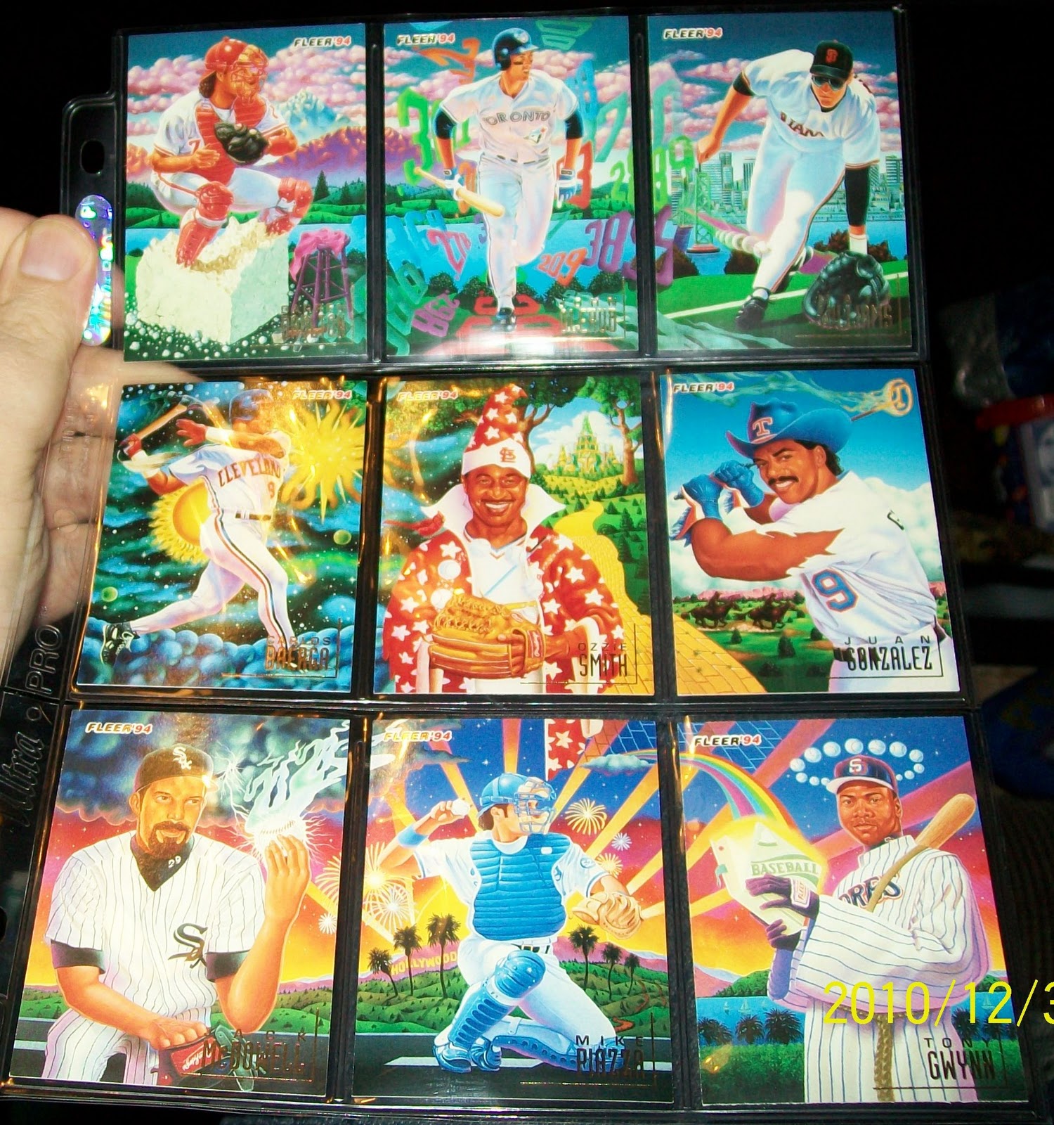This Card Is Cool - My Life in Baseball Cards: 1994 Fleer Pro-Visions: A TCIC Feature Post