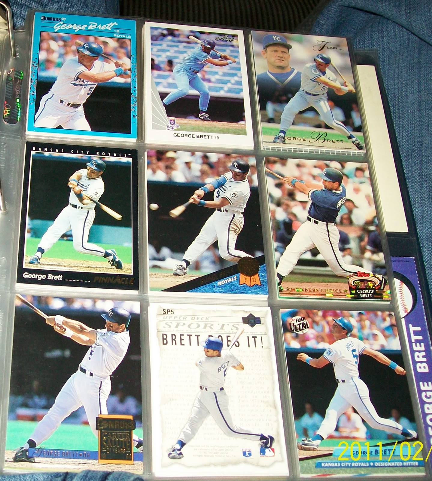 Chewing liquorice: Swing sequences. George Brett and Andre Dawson.